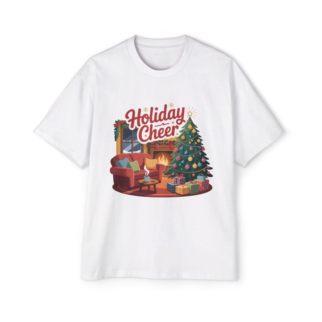 Holy Cheers Christmas Anime Drawing Tee | Holiday Anime Illustration - Etsy