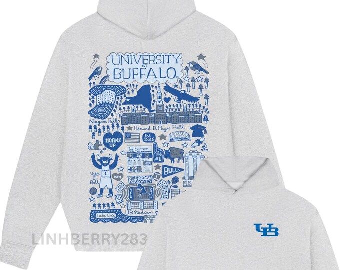 UB University at Buffalo North Campus Hand Signed Wall Art Print, UB ...