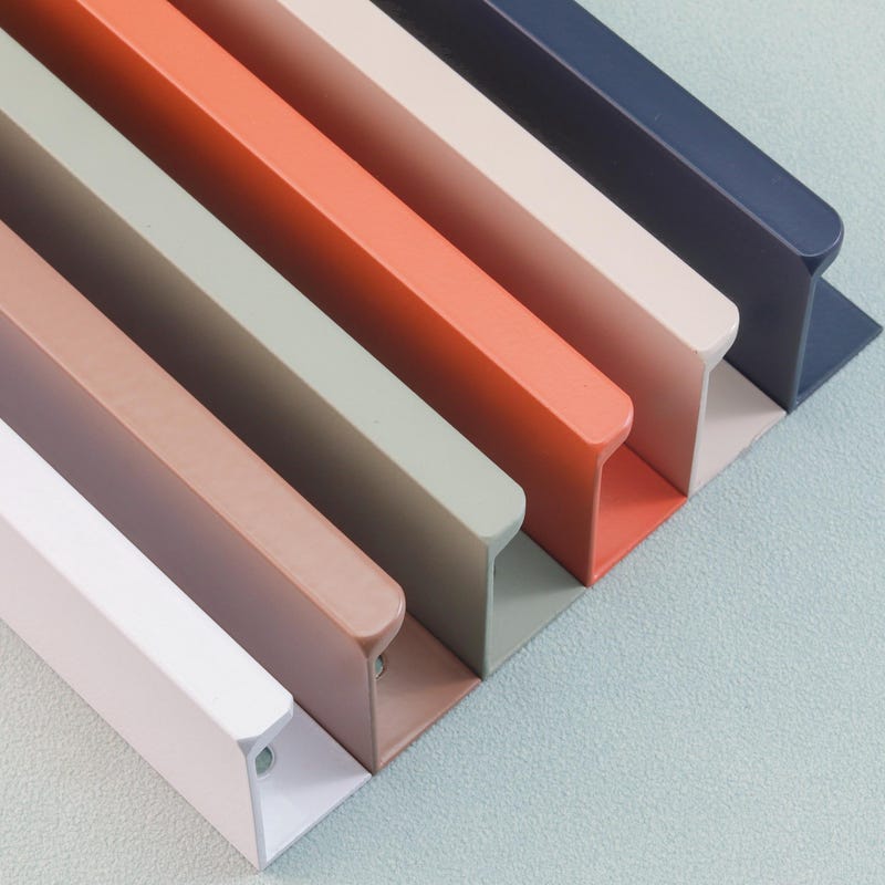 Hidden Door Handles White - Etsy UK