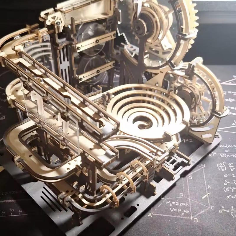 Laser Cut Marble Run - Etsy
