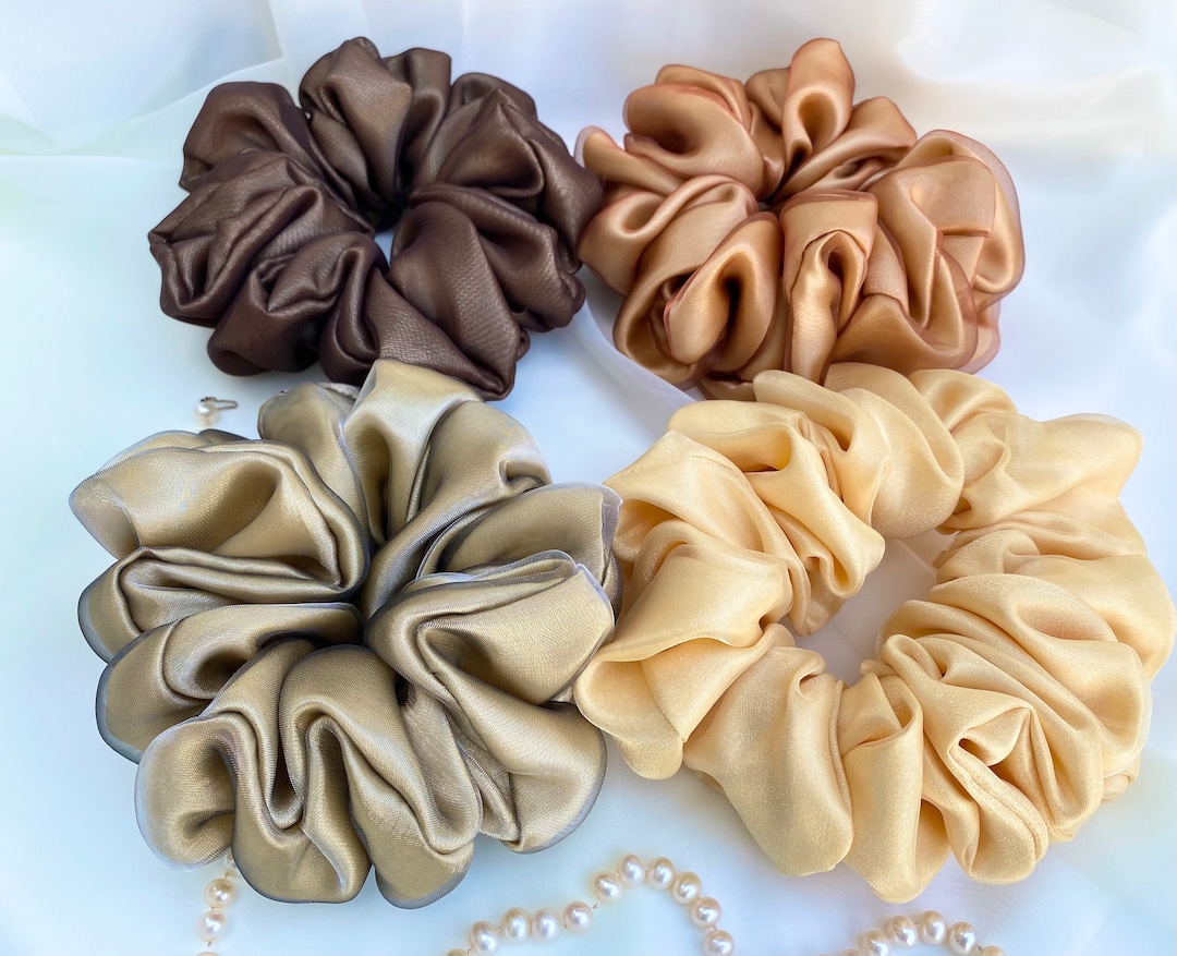 Oversized Hair Scrunchies, XXL Scrunchies, Bridesmaids Scrunchies ...