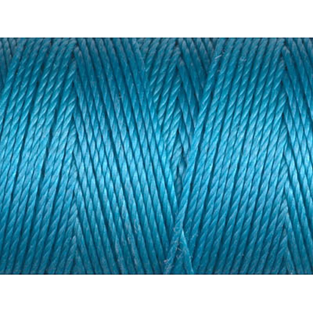 Tex 210, CYAN, C-lon Bead Cord (CLC) Tex 210, Beading Cord, 92 Yards ...