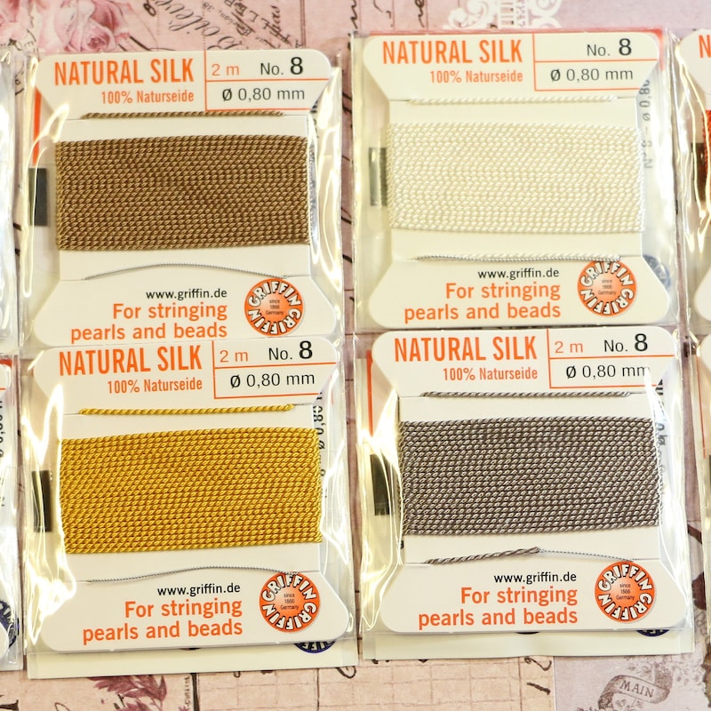 Natural Silk Cord - Etsy
