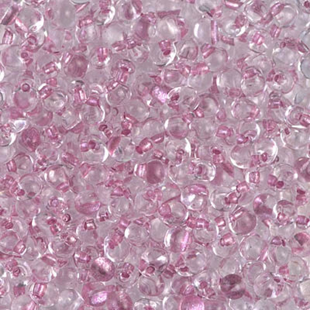 DPF-36, Spkl Antiqued ROSE Lined CRYSTAL, Miyuki 3.4mm Drop Bead ...