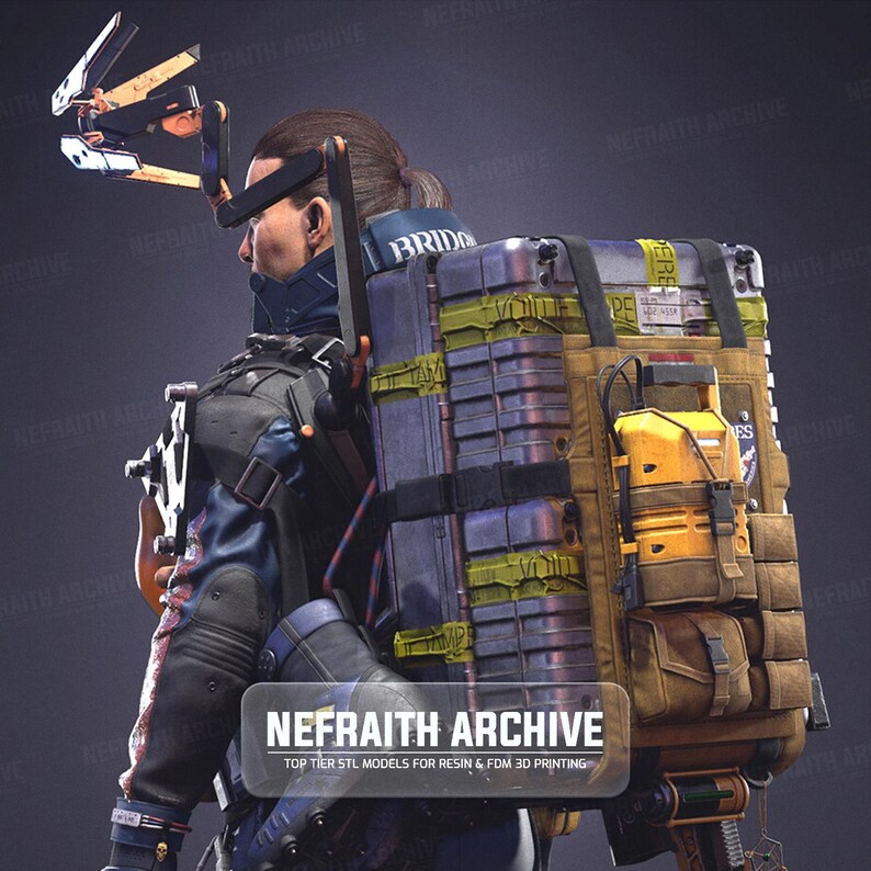 Sam Porter Bridges STL 3D Print File | Death Stranding STL Figure | Fan ...