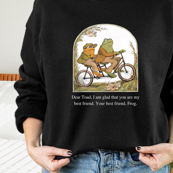 Frog and Toad Shirt - Etsy