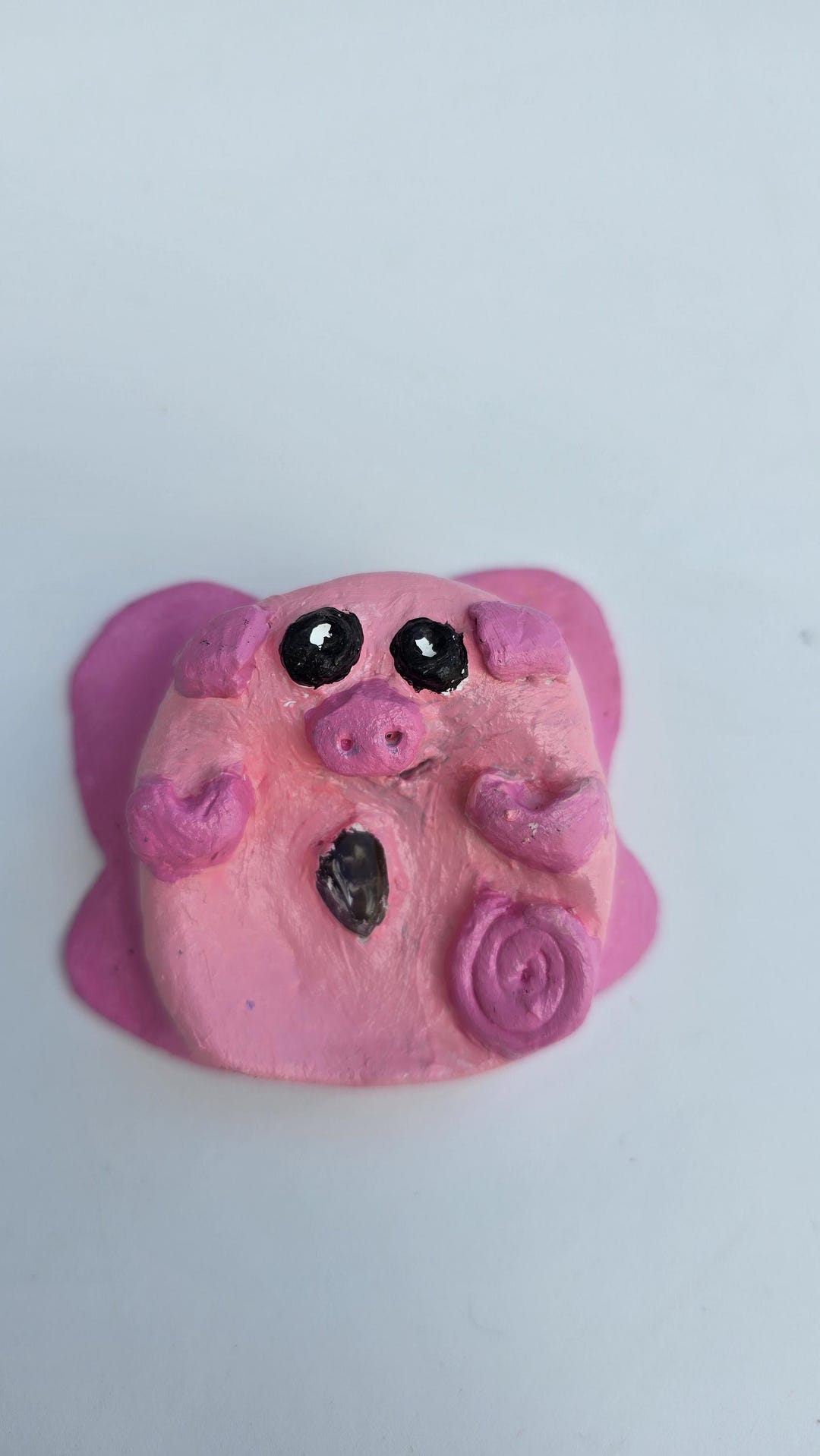 Tallulah the Flying Pig Worry Stone, Scented With Lavender and With an ...