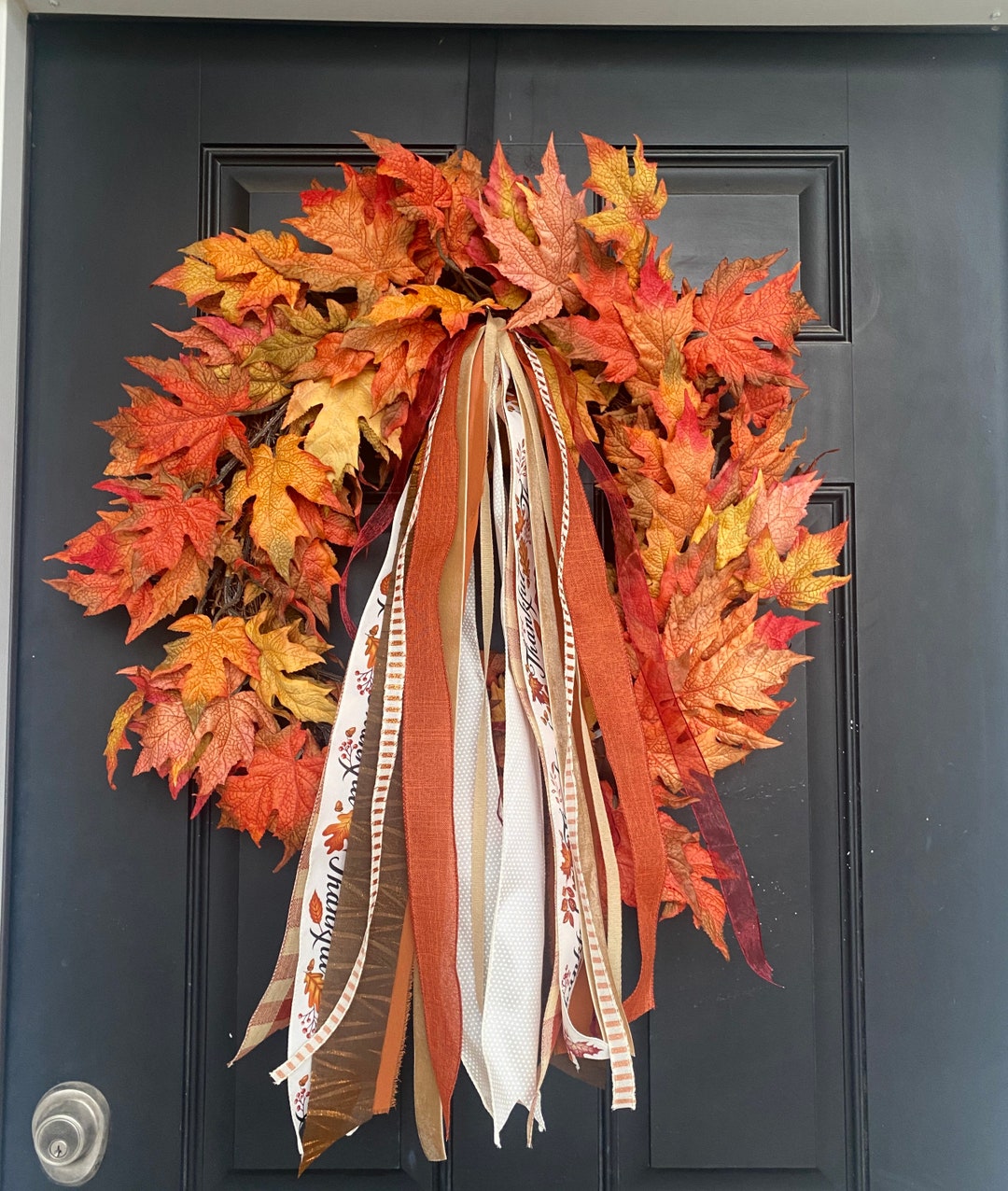 Thankful Ribbon Bundle | Thanksgiving Ribbon Set | Wreath Ribbon ...