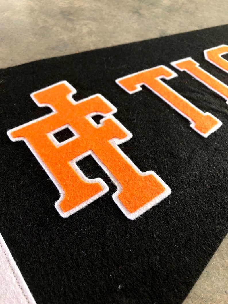 Large Custom Pennant. Personalized High - Etsy