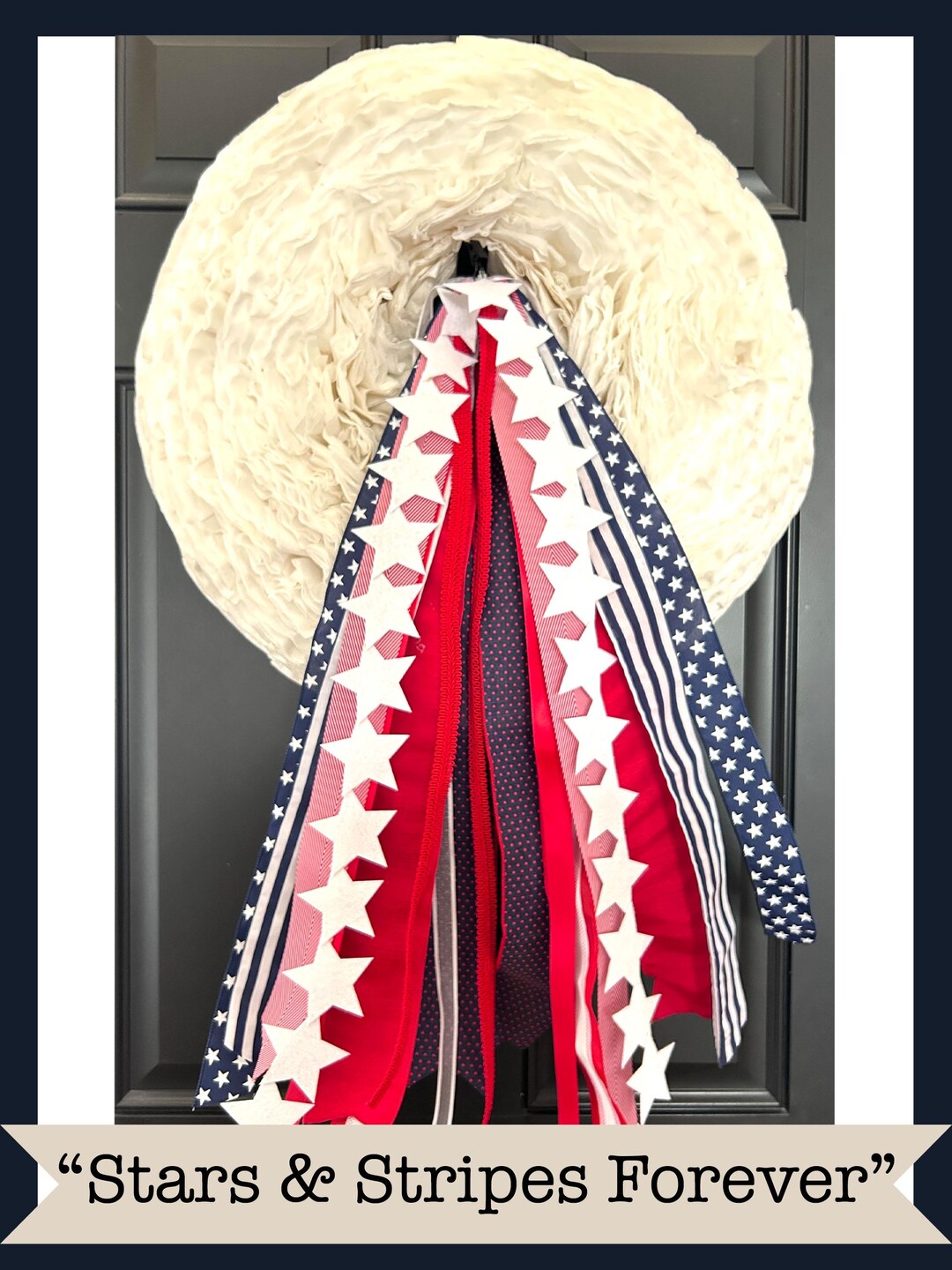 Stars & Stripes Forever Ribbon Bundle | Patriotic | Summer | Door ...