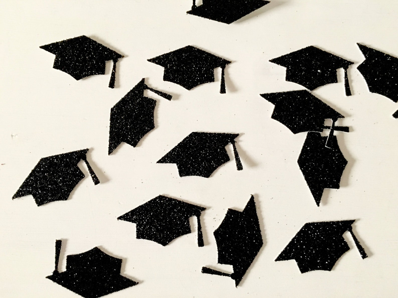 Confetti 100 Ct Glitter Graduation Cap Confetti Party Decor - Etsy