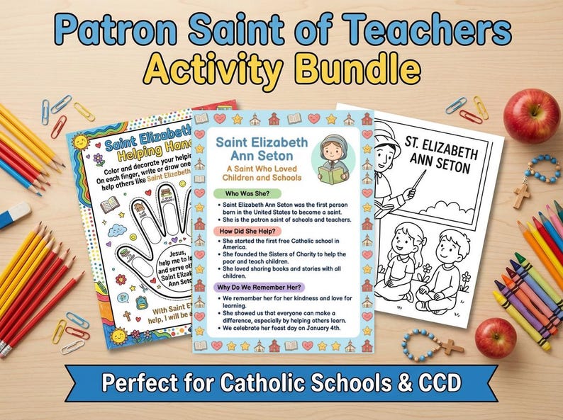 Saint Elizabeth Ann Seton Catholic School Religious Education Feast Day ...