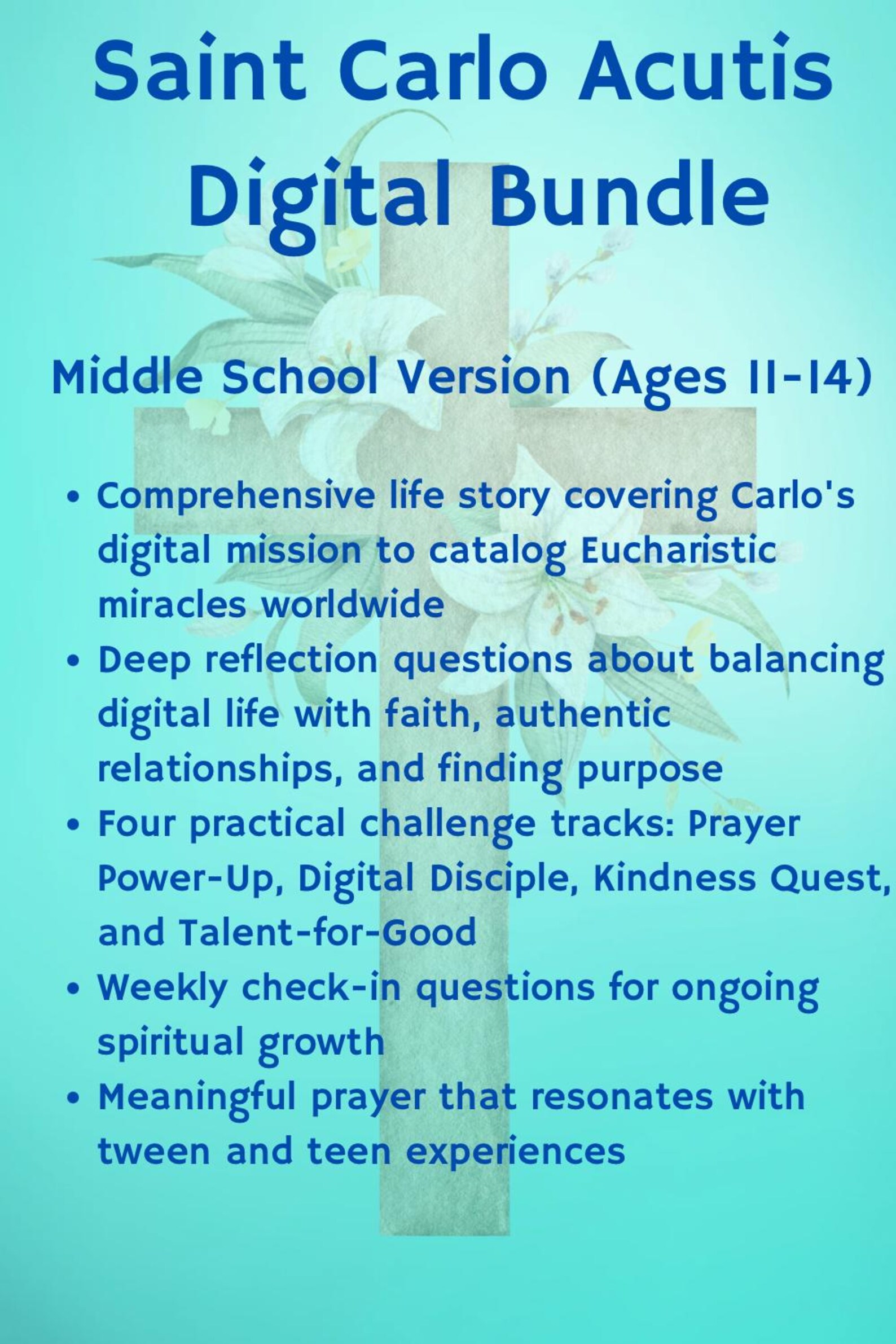 Saint Carlo Acutis Lesson Bundle: Catholic Homeschool & Youth Ministry ...