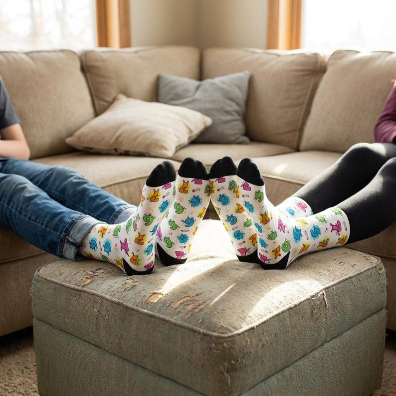 6 7 Socks | Gen Z Fashion Six Seven Socks | Viral Trend Birthday Socks ...