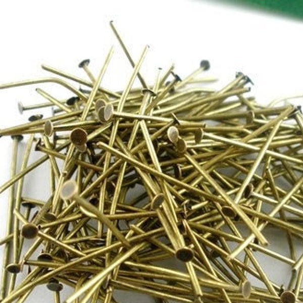 Flat Head Pins - Etsy