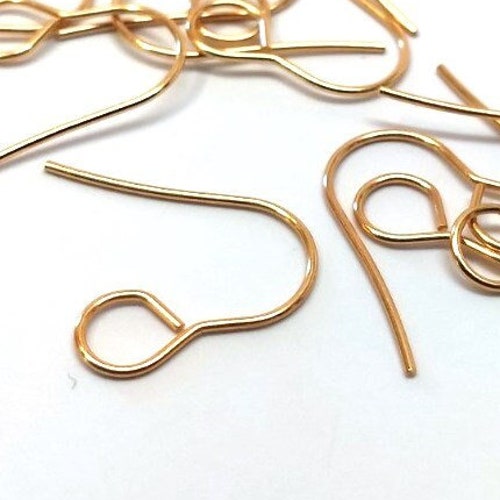 100 Pcs 304 Stainless Steel Earring Hooks With Loop Hole - Etsy