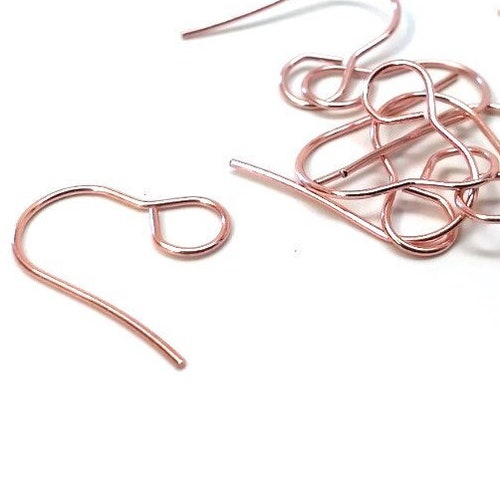 100 Pcs 304 Stainless Steel Earring Hooks With Loop Hole - Etsy