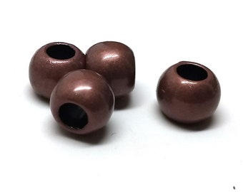 Large Copper Beads | Etsy