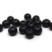200 Pcs Black Wooden Wood Round Spacer Beads 10x9mm Hole - Etsy