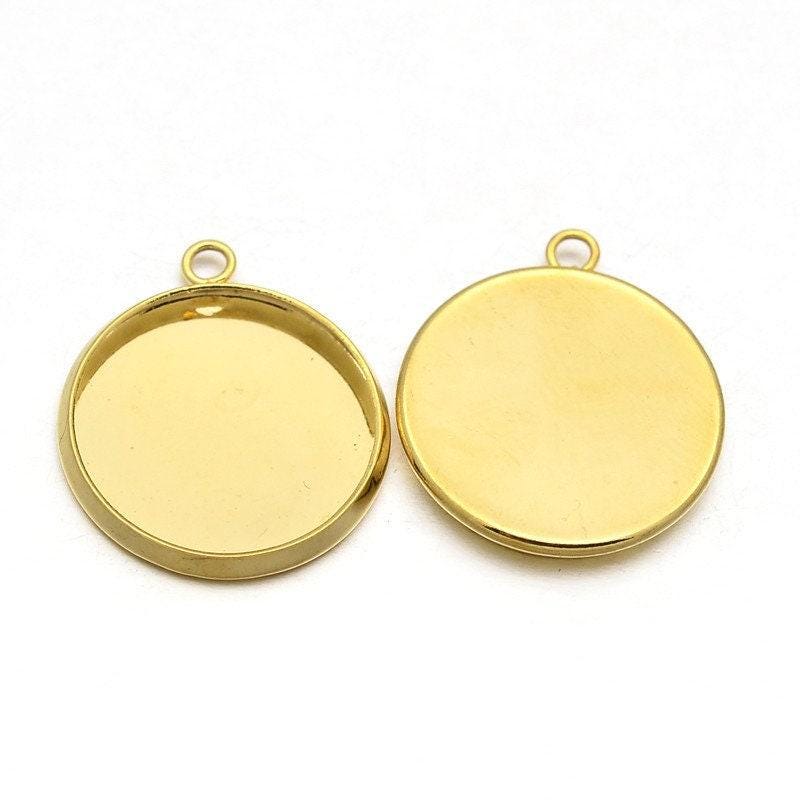 Round Bezel Setting - Etsy