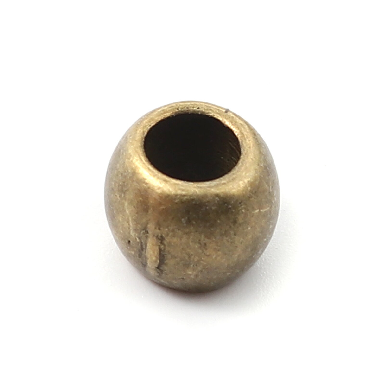 20 Pcs Antique Bronze Metal Ball Spacer Beads 10mm Large - Etsy