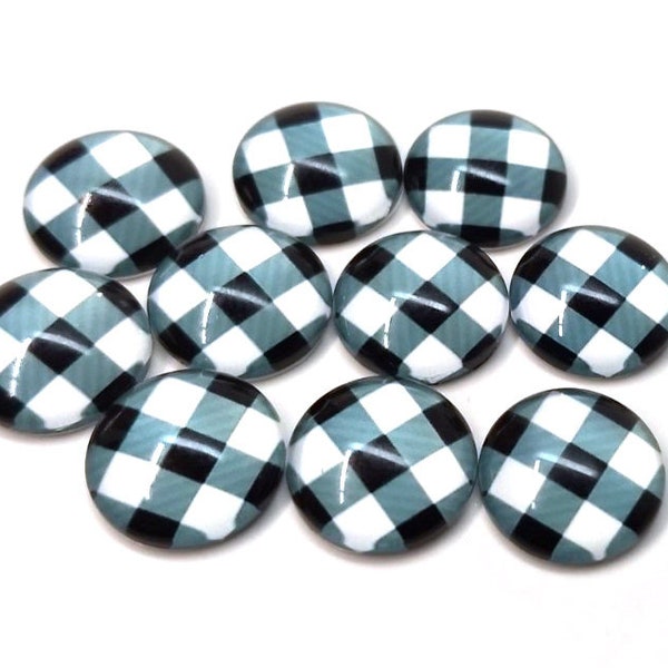 Buffalo Check Beads - Etsy