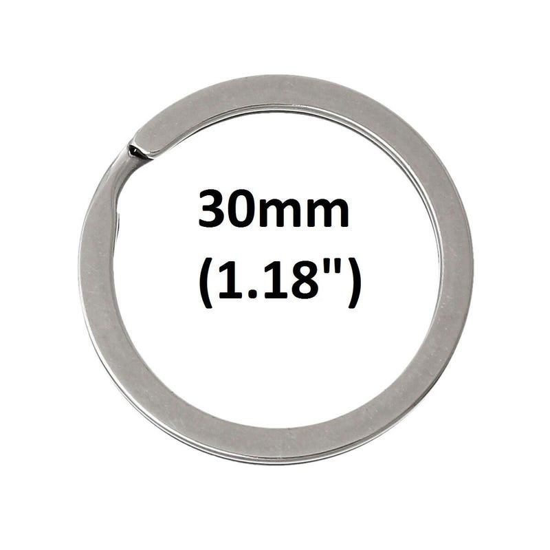 Split Ring Key Ring - Etsy