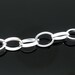 10 Pcs. Silver Plated Chain Link Bracelets With Lobster Clasps 7 7/8 in ...
