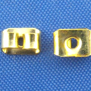 500 Pcs 250 Pairs Gold Plated Ear Nuts 4mm X 5mm Earring - Etsy