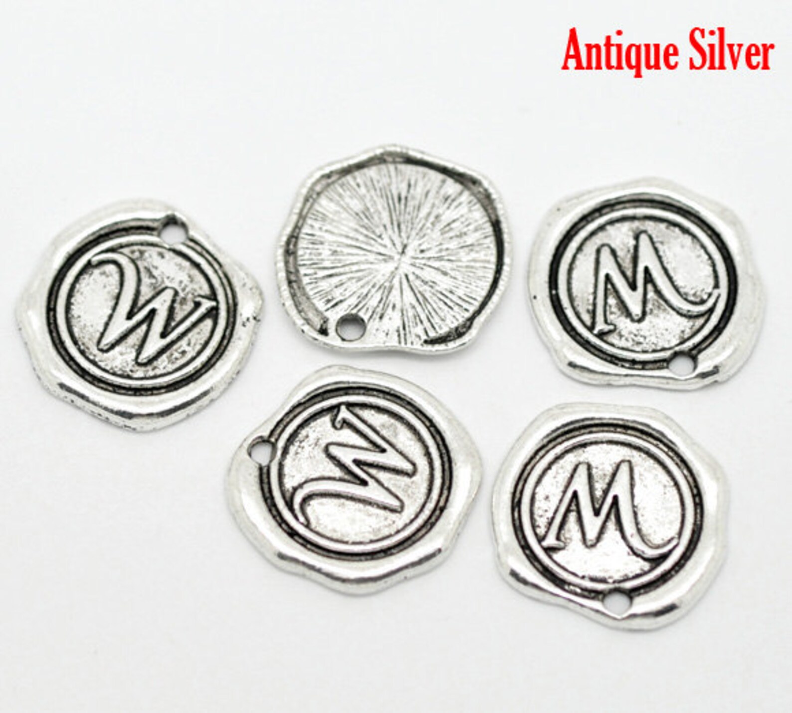 26pcs. Antique Silver LARGE Alphabet Letters 18mm X 18mm - Etsy