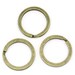 10 Pcs. Antique Bronze Split Rings Key Rings - 30mm (1.18 Inch) - Etsy