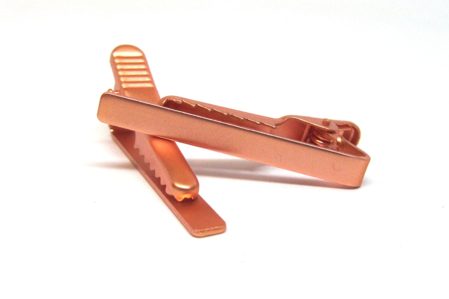 1pc Copper Plated Tie Bars/clips - 40x5mm Glue Pad - Etsy