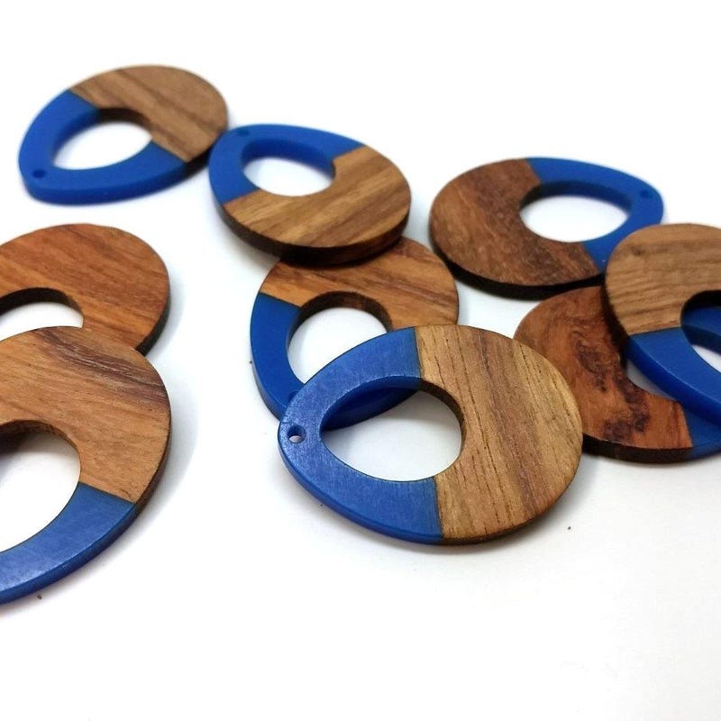 Blue Resin - Etsy