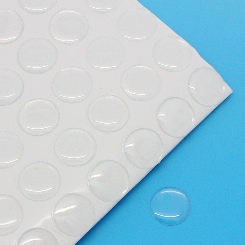 200 Circle Clear Round Epoxy Resin Stickers 12mm 0.47 In | Etsy