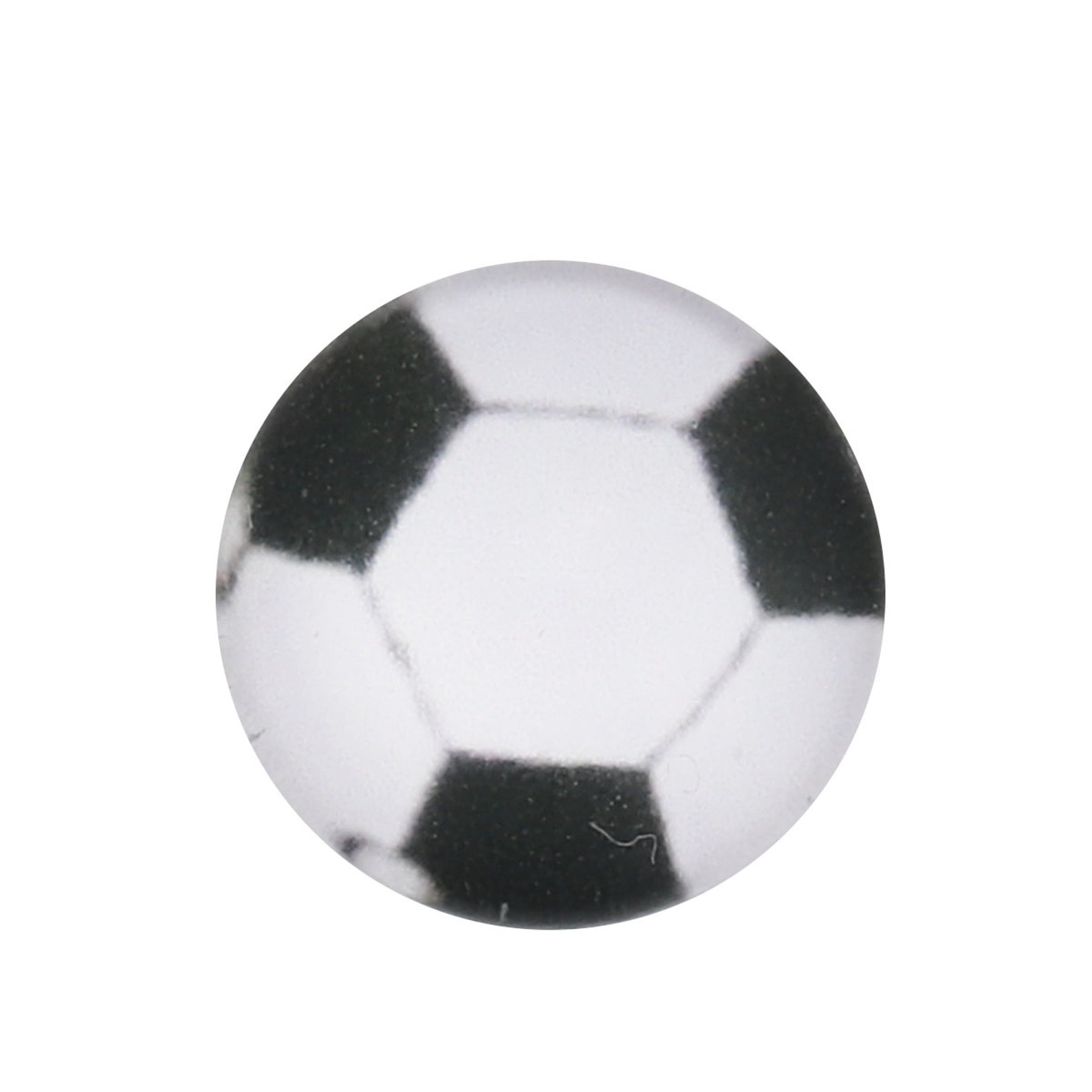 10 Pcs Circle Soccer Ball Sports Glass Round Dome Seals Tiles - Etsy