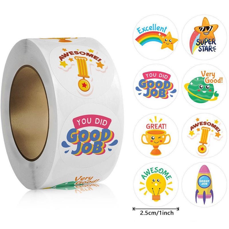 Great Job Stickers - Etsy