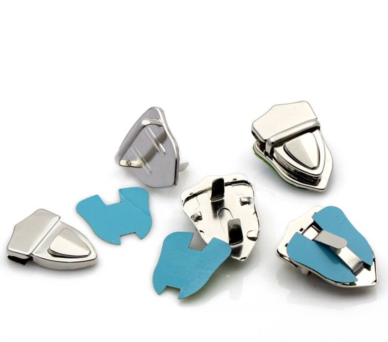 10 Sets Silver Tone Metal Purse Handbag Closure Snap Clasps - Etsy