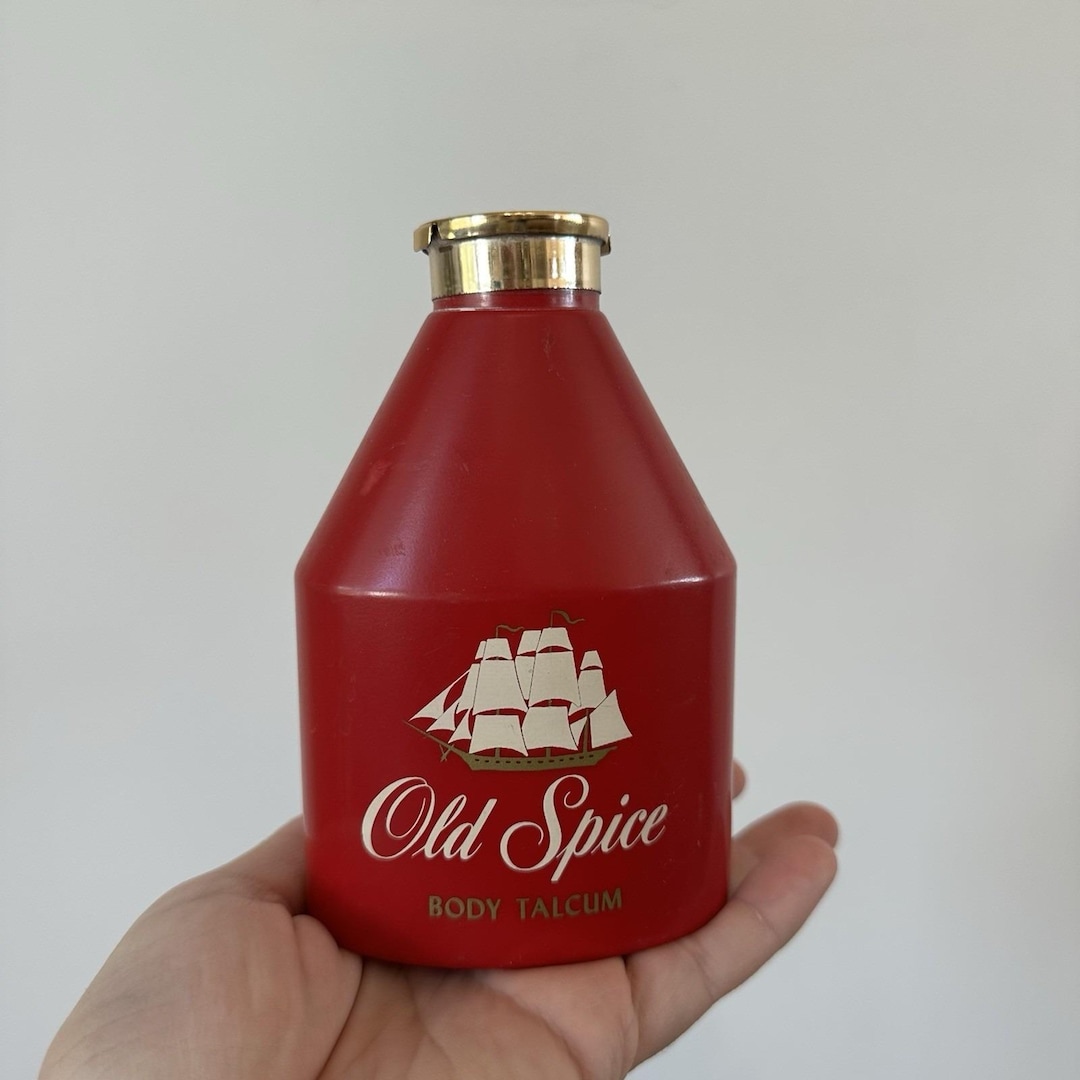Vintage Old Spice Body Talcum 7 Oz. by Shulton 1970's - Etsy