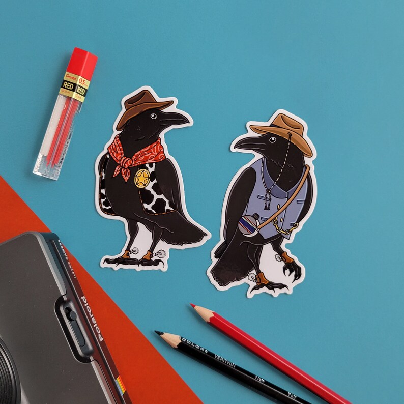Crowboys Sticker Pack - Etsy