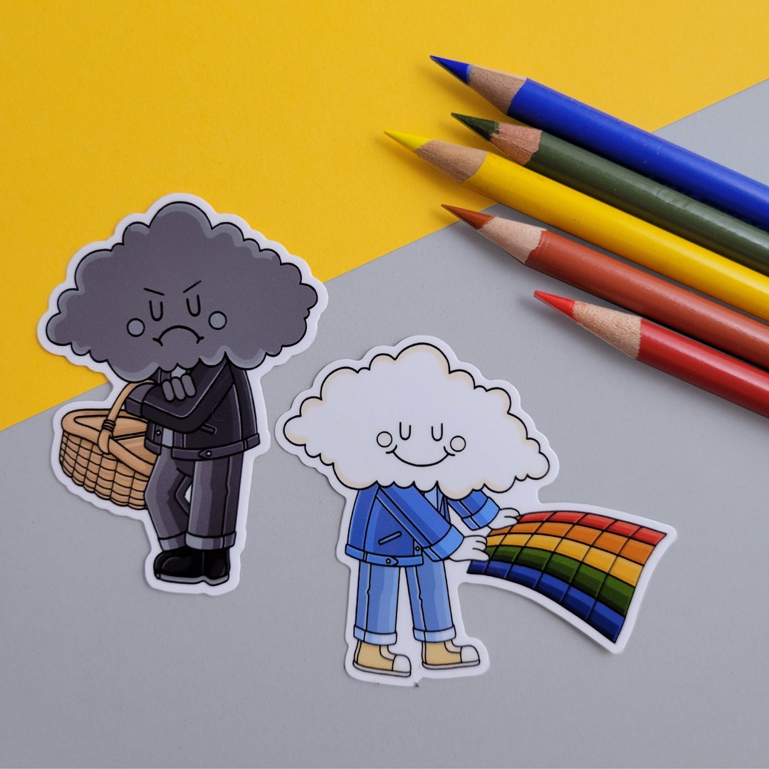 Cloud Buddies Sticker Pack - Etsy