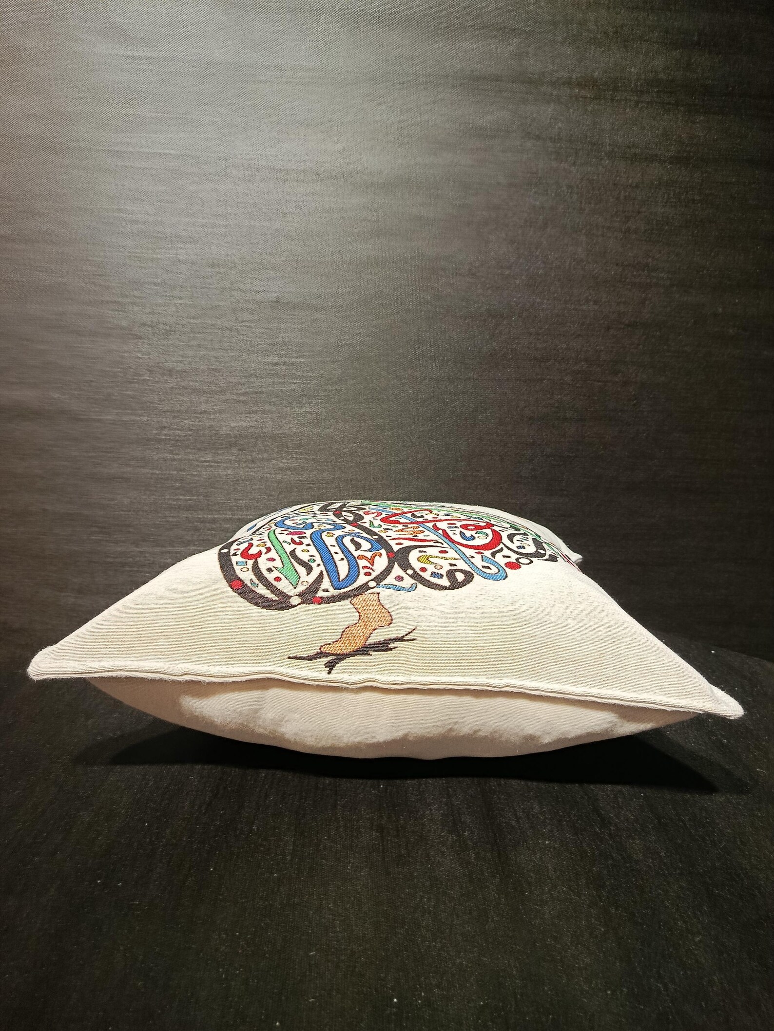 Whirling Dervish Calligraphy Cushion Cover: Sufi Islamic Art Tapestry ...