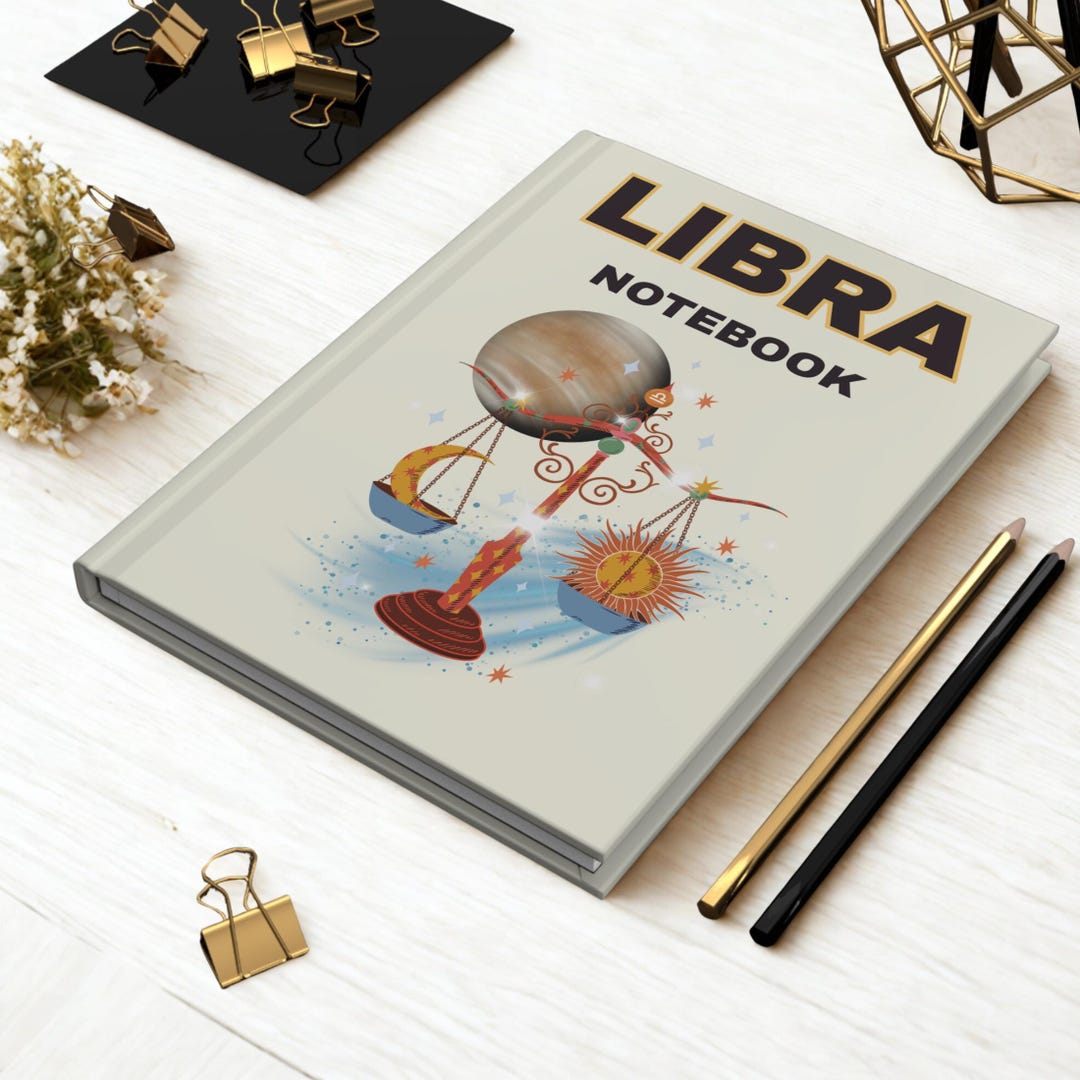 Libra Astrology Zodiac Notebook| Mystic Diary| Goddess| Witchy Birthday ...