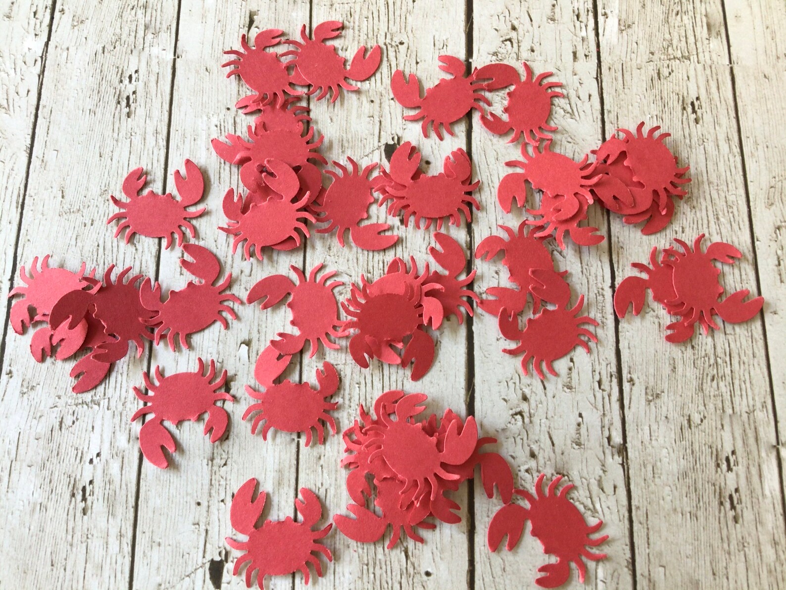 100 Crab confetti Ocean Confetti/Sea Party confetti | Etsy