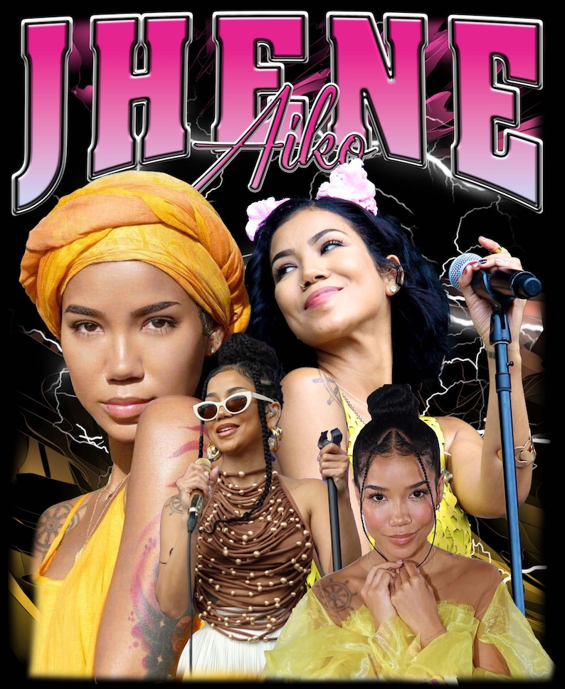 Jhene Aiko T Shirt Design PNG Instant Download 300 Dpi - Etsy