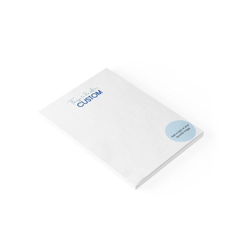 Custom Logo Post-it Note Pads, Bulk Order Corporate or Team Gifts - Etsy