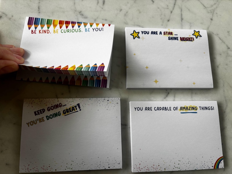 Teacher Post-it Notes: Positive Affirmation Design - Etsy