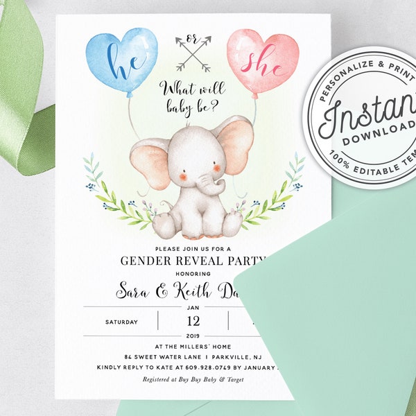 Non Gender Baby Shower Invitations - Etsy