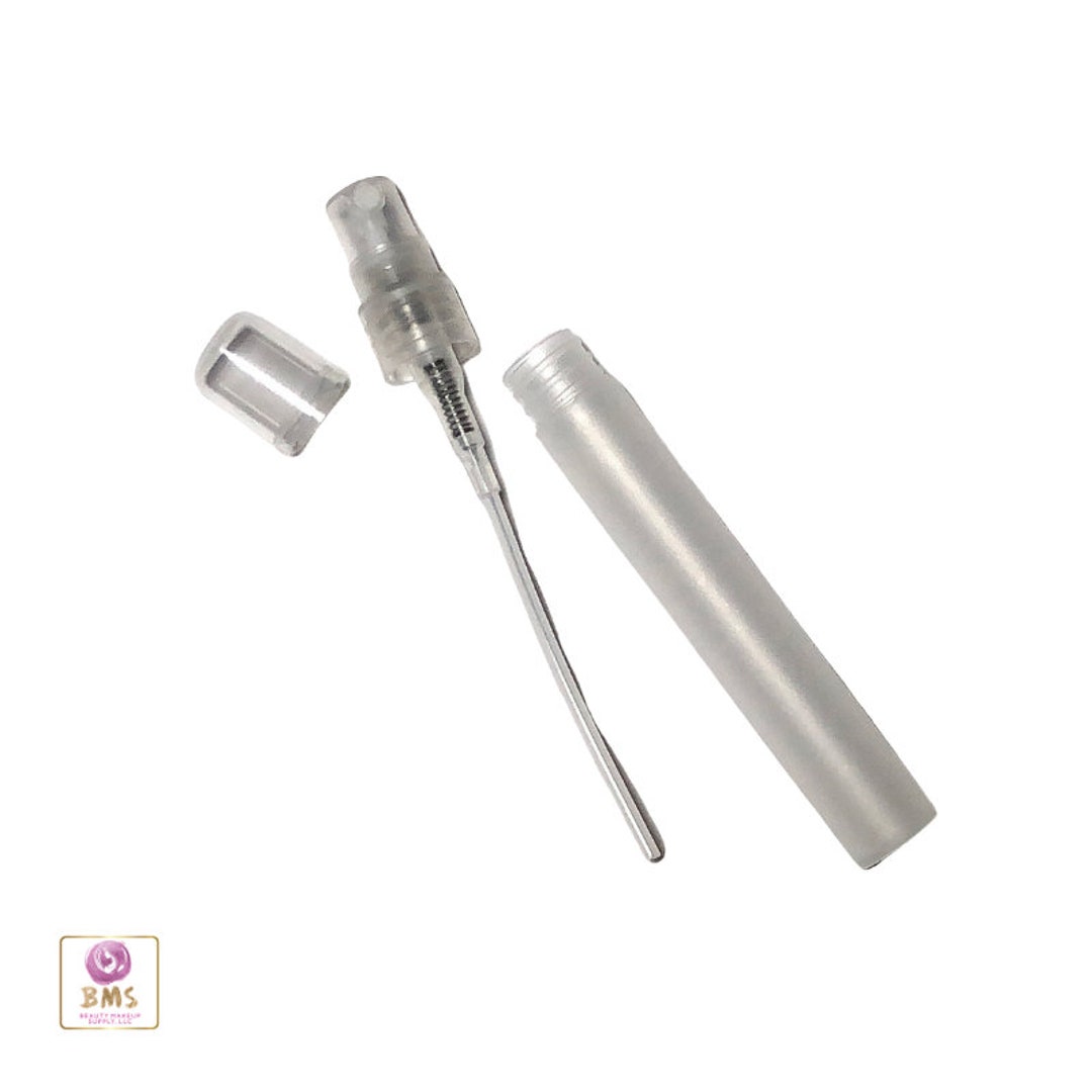 Mini Spray Bottles Cylinder Plastic Atomizer Perfume Alcohol Mister ...