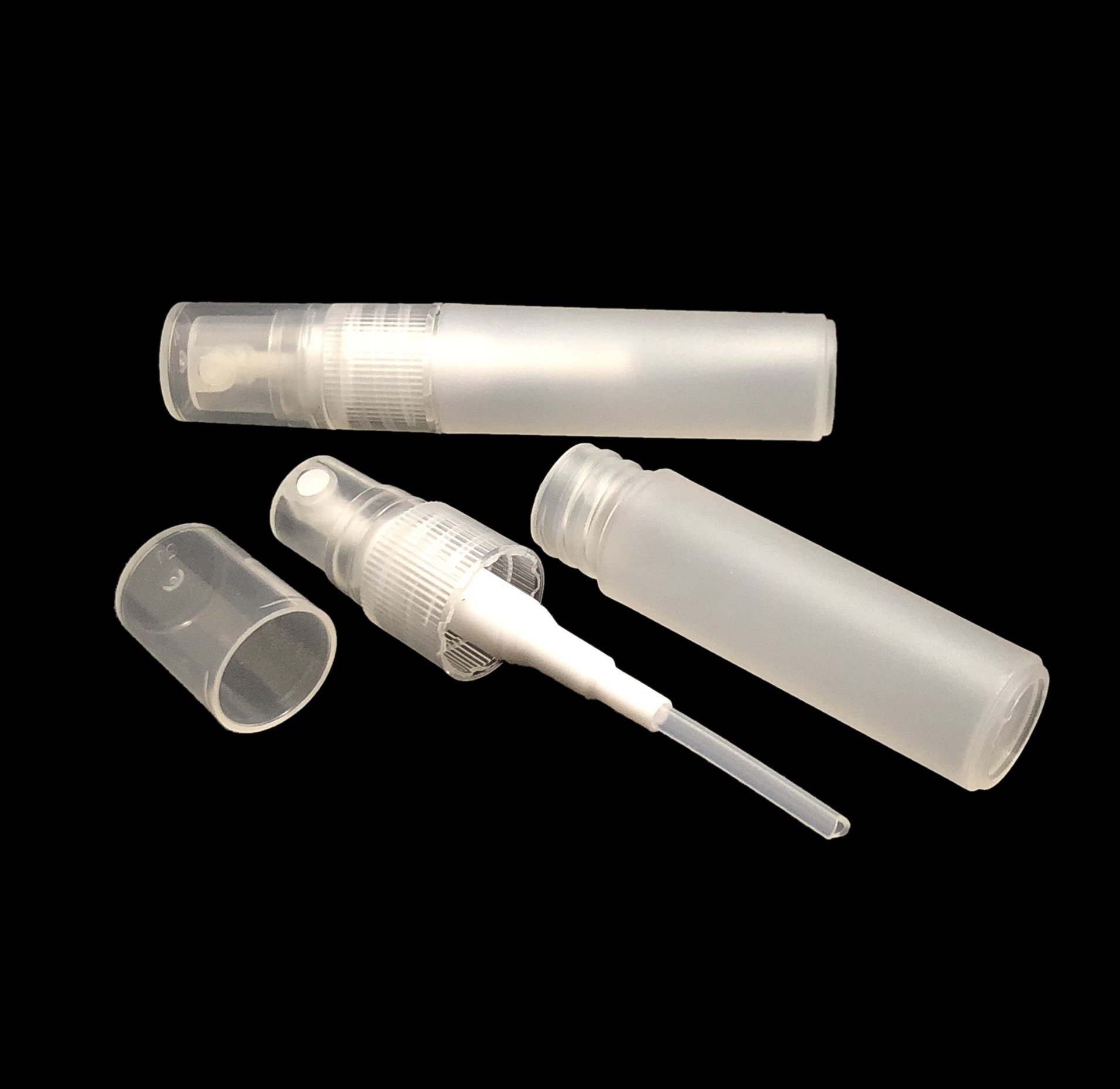 Plastic Sample Atomizer Spray Mister Plastic Travel Bottles Beauty ...