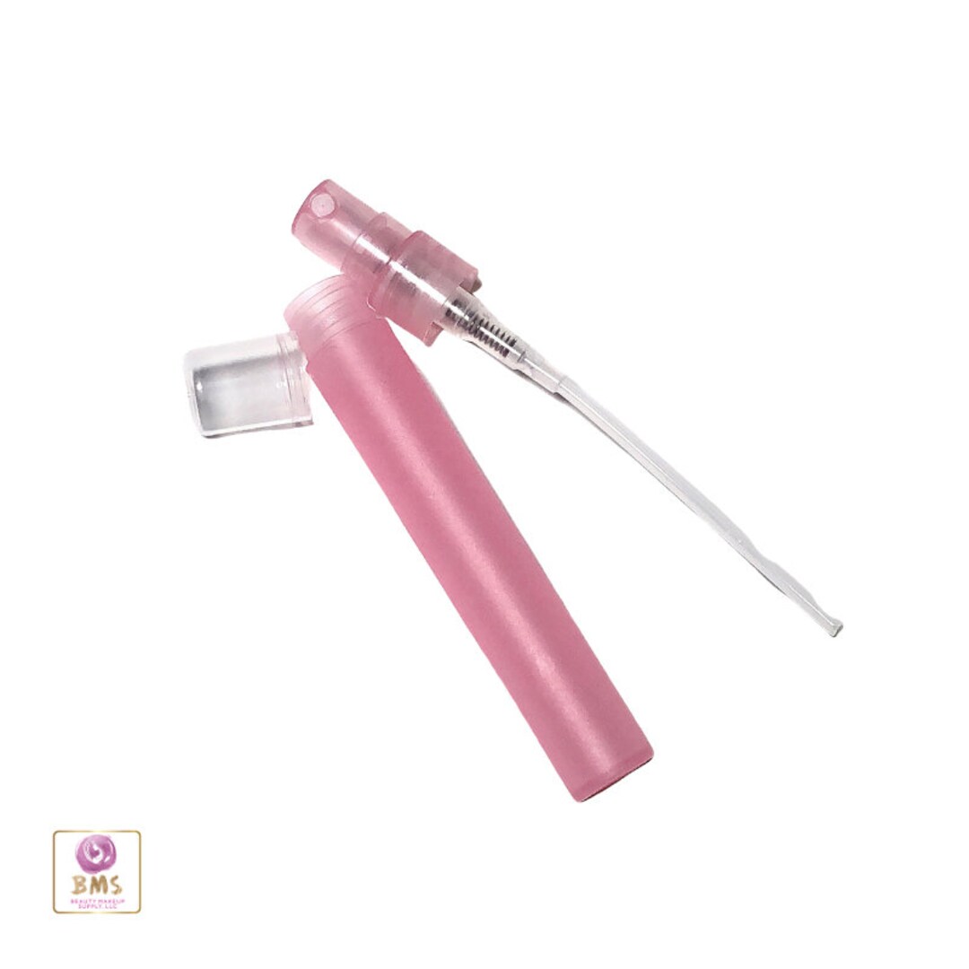 Mini Spray Bottles Cylinder Plastic Atomizer Perfume Alcohol Mister ...